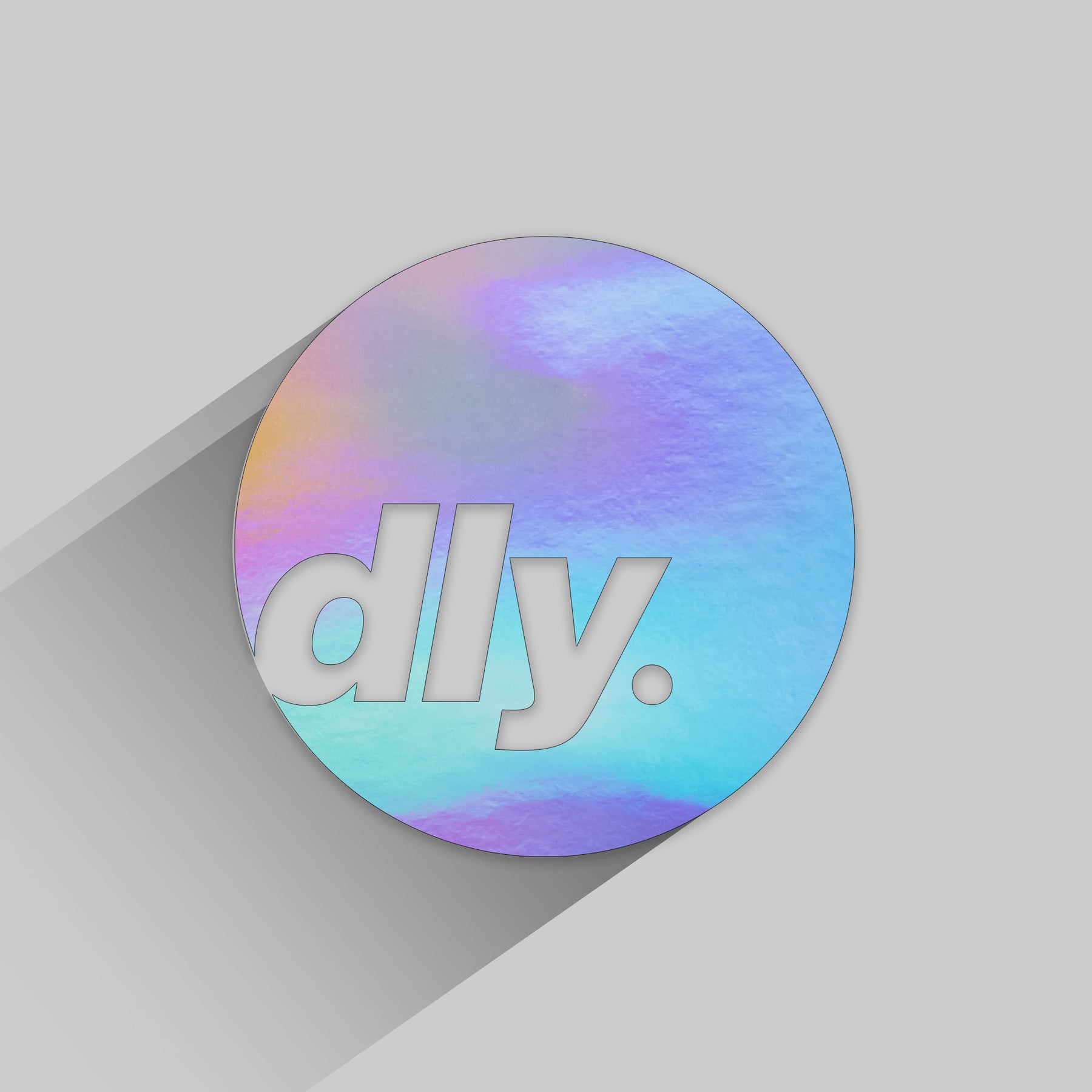 DailyDriven DLY Round 3" Die Cut Sticker - DailyDriven.com