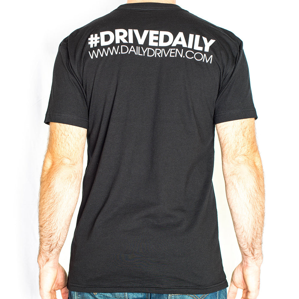 DailyDriven Double Logo T-Shirt - White - DailyDriven.com
