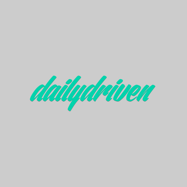 DailyDriven Script Sticker - DailyDriven.com